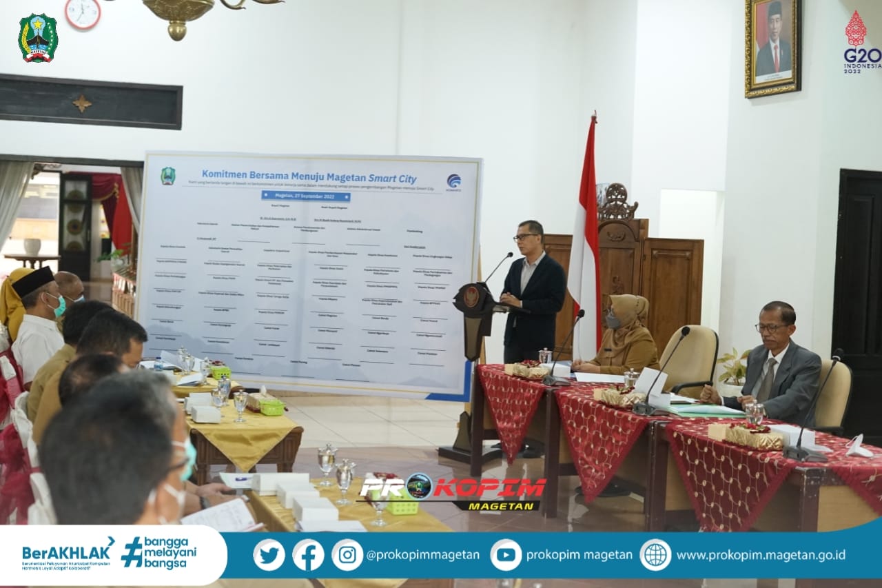 PENANDATANGANAN KOMITMEN BERSAMA MENUJU MAGETAN SMART CITY ...